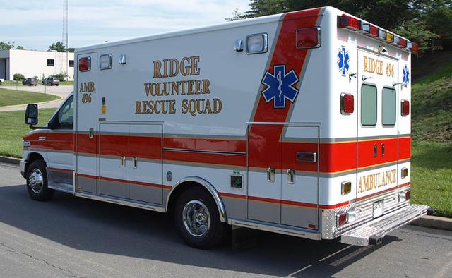 Ridge VRS places new ambulance in service. - Ridge Volunteer Rescue Squad